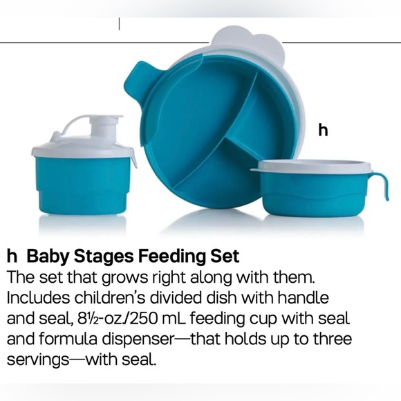Tupperware | Kitchen | Tupperware Baby Stages Feeding Set | Poshmark
